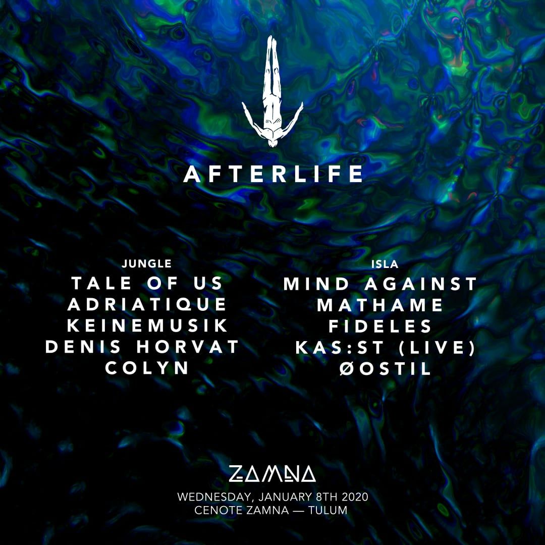 IhouseU.com | Afterlife reveals its complete line-up for Zamna Tulum